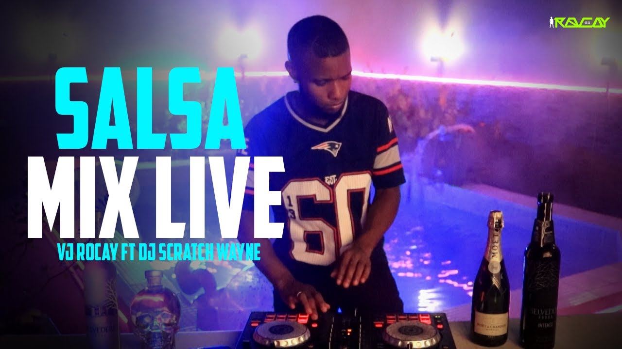 💃🕺SALSA RICA MIX 💃🕺 LOS MEJORES EXITOS LIVE - @vjrocay FT DJ SCRATCH ...