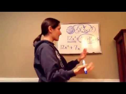 Saxon Math Algebra 1 - Lesson 49 - Multiplication of Polynomials - YouTube