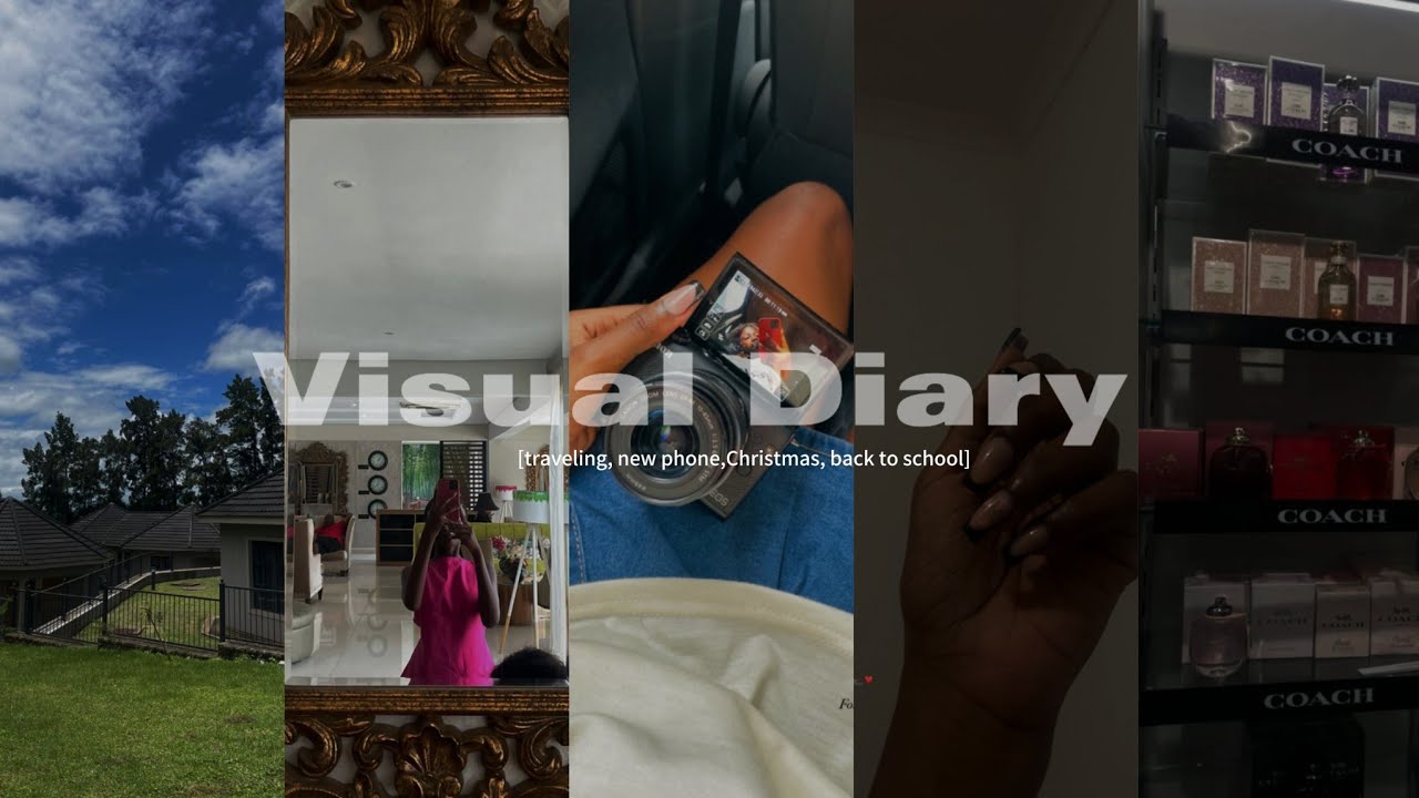 Visual Diary [Preps for back 2 school,outings,maintenance etc...]|south African youtuber🤍 - YouTube