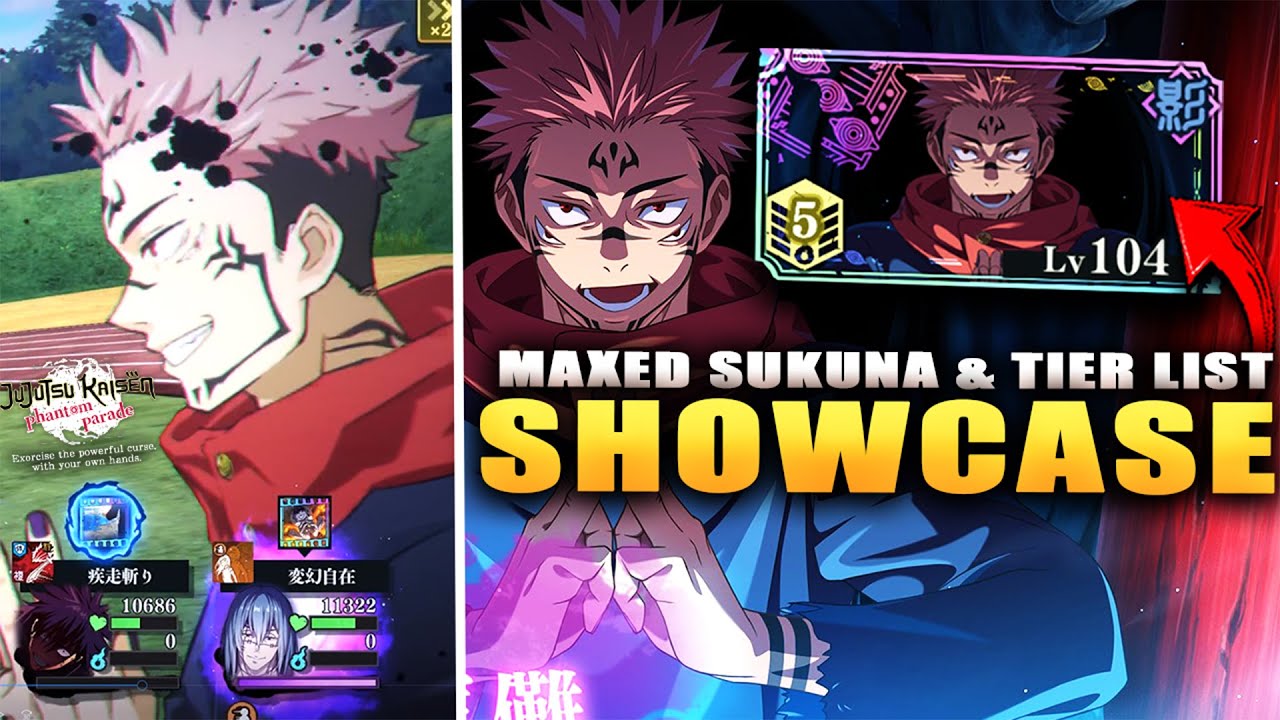 *MAXED DUPED* SUKUNA SHOWCASE & UPDATED JP TIER LIST!! (Jujutsu Kaisen ...