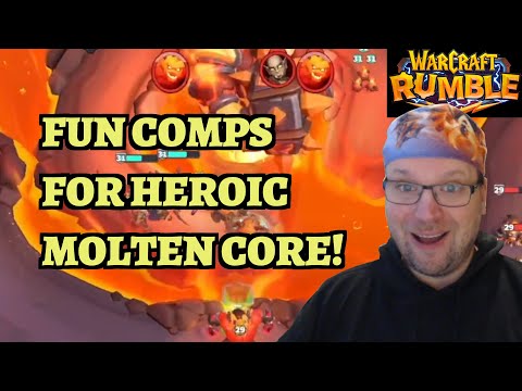 Heroic Molten Core Full Run in the Open Queue! Warcraft Rumble