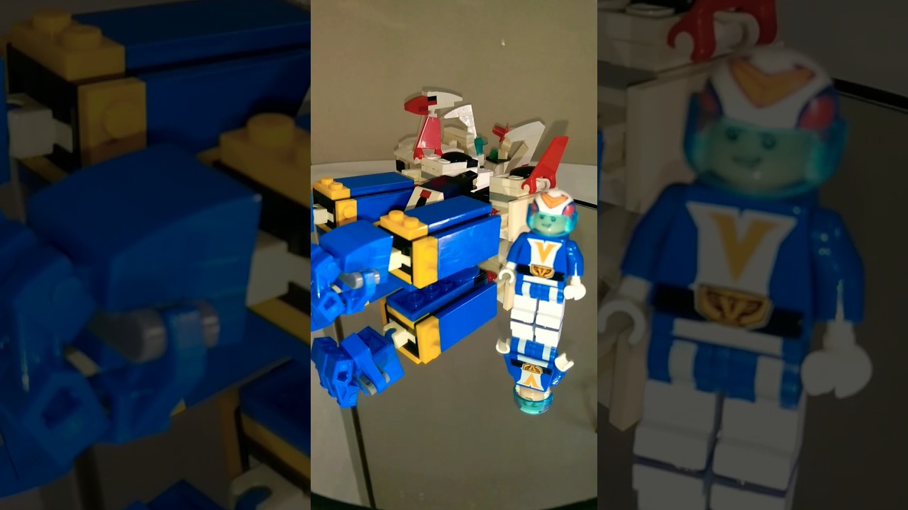 Voltes V Legacy Volt Bomber with Mark Gordon #lego #voltesvlegacy # ...