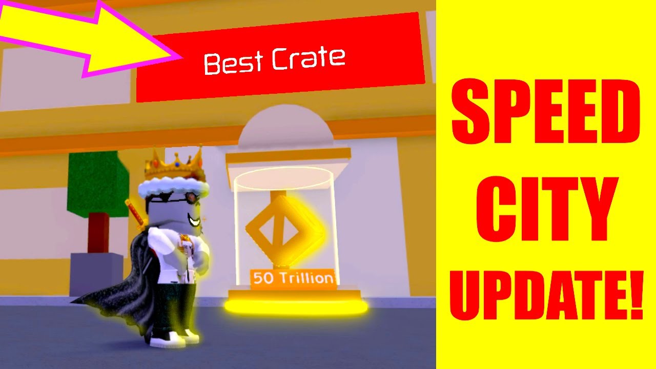 EPIC UPDATE in SPEED CITY! 😮😮😮 (Roblox) - YouTube