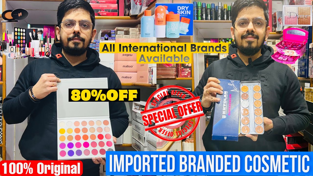 Branded Cosmetic😱| Wholesale Market Delhi |Sadar Bazar | All ...