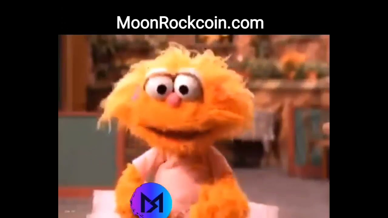 Elmo vs $Rock. Zoe brings $Rocko out to play. #MoonRockCoin #BSC # ...