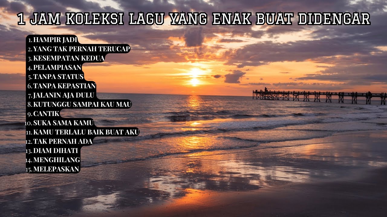 VIRAL!! Lagu Sendu di Bawah Langit Senja – Playlist Bikin Baper - YouTube