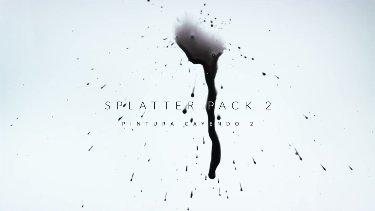 PAINT SPLATTER PACK 2 - YouTube