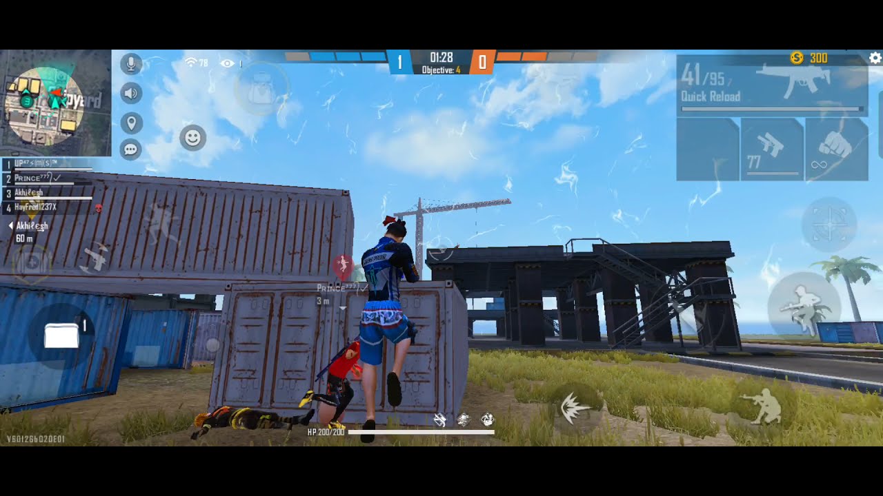 #ffvideo #ffvideoyoutube #ffvideoviral cs ranked match full game play ...