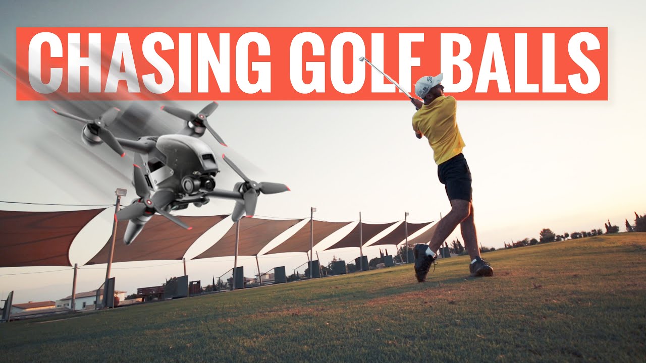 FPV Drone Golf Shot | Chasing Golf Balls with FPV Drone - YouTube