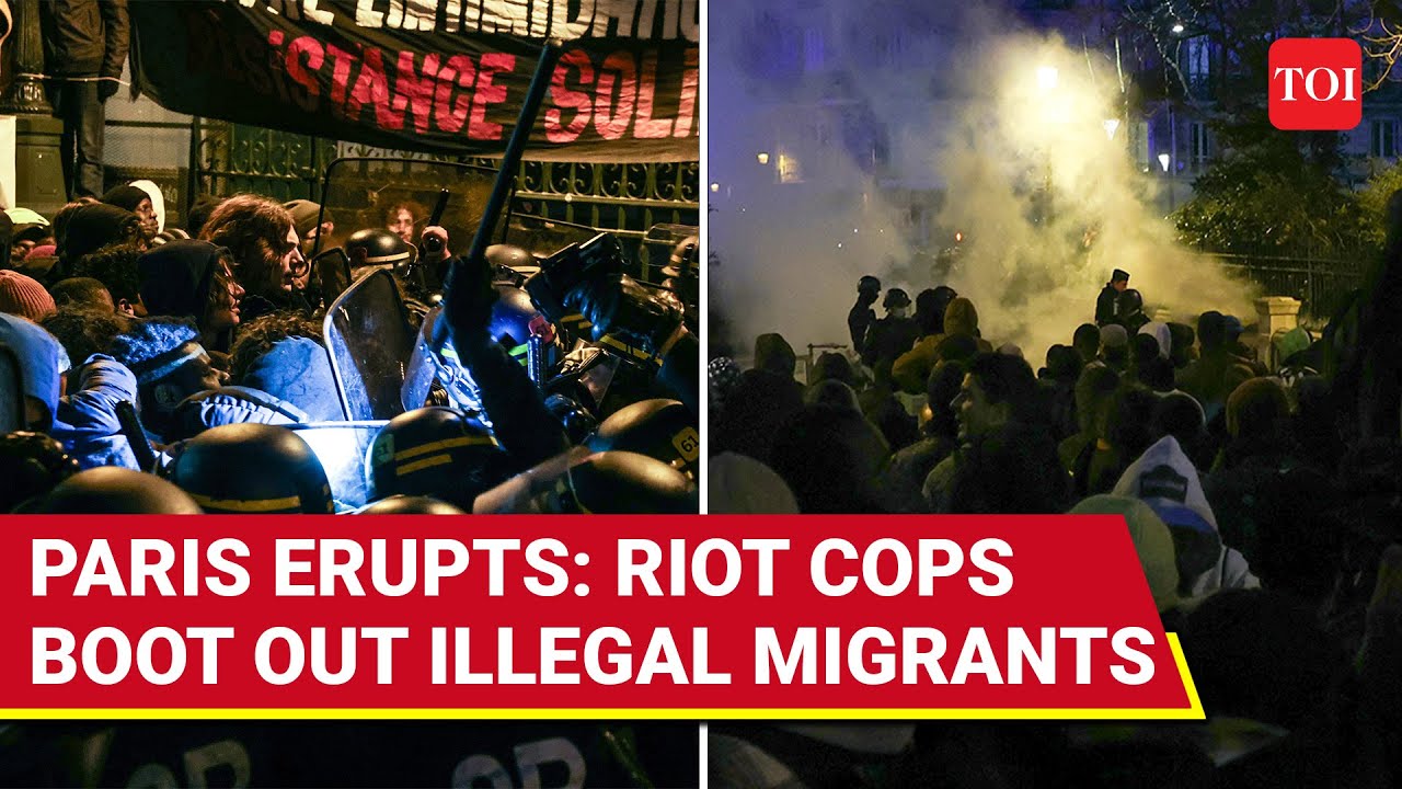 After Trump, Macron ‘Wages War’ On Illegal Migrants; Paris Police Raids ...