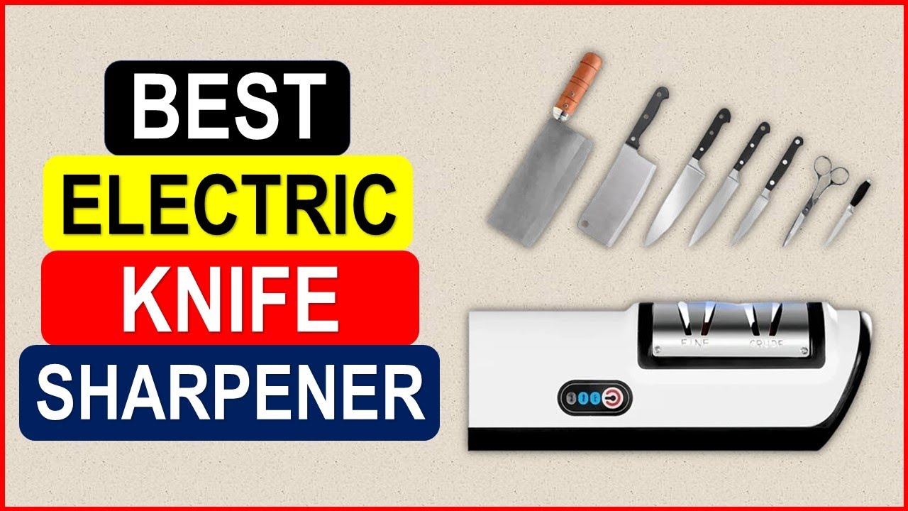 Electric Knife Sharpener - YouTube