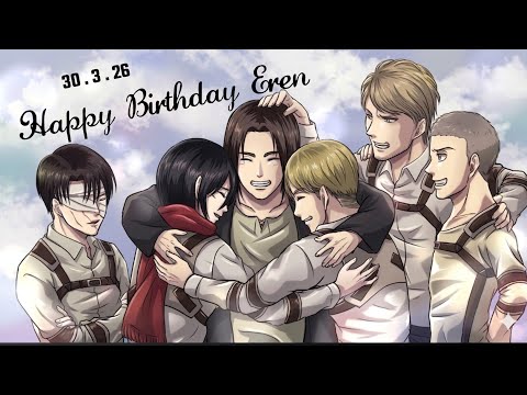Happy Birthday to Our Freedom Fighter Eren 💚 