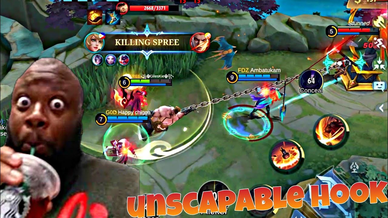 FRANCO UNSCAPABLE HOOK 🔥 - FRANCO HOOK MONTAGE - MOBILE LEGENDS BANG ...
