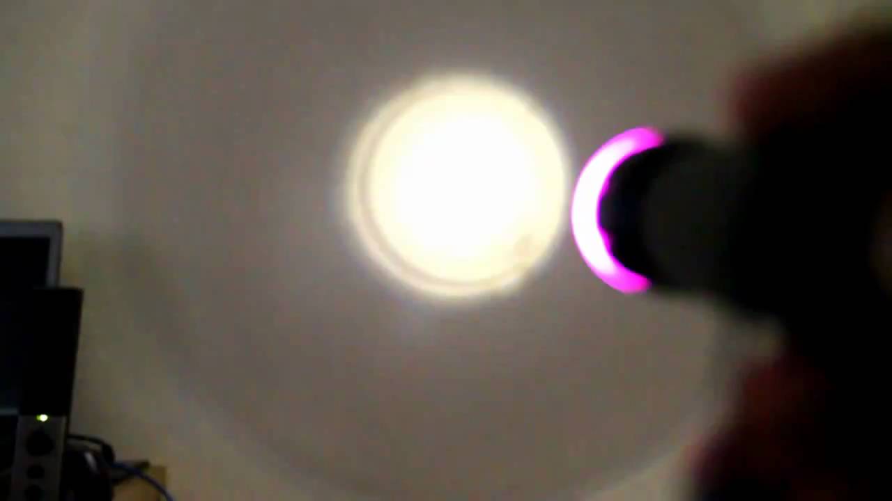 Zoom Flood Throw LED Flashlight/Torchlight - YouTube