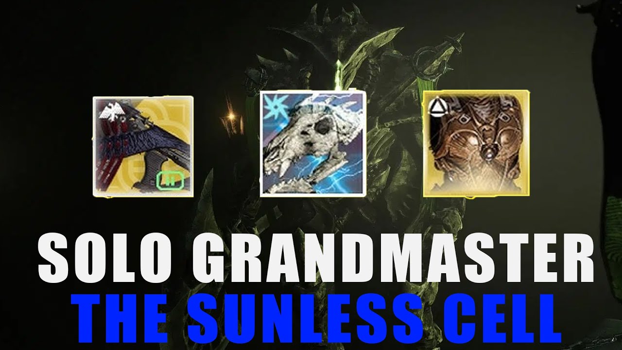 Solo Grandmaster Nightfall The Sunless Cell W/Bastion Ascension ...