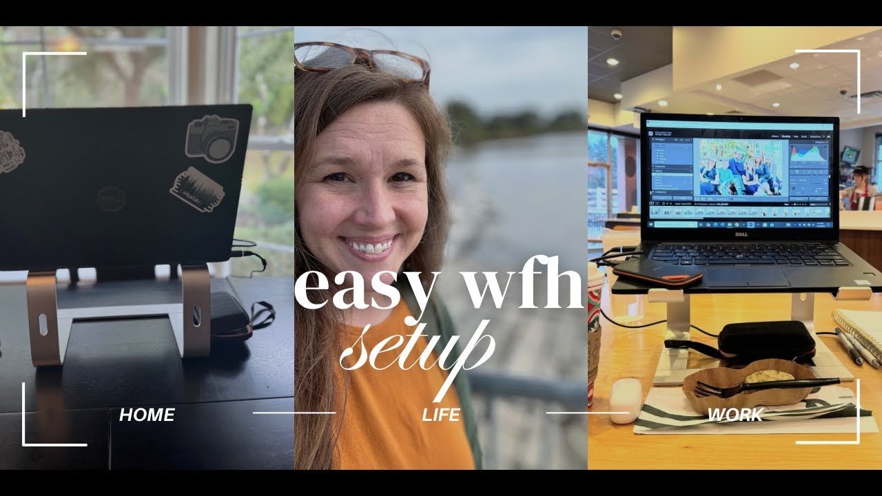 EASY work from home or on the go SETUP - YouTube