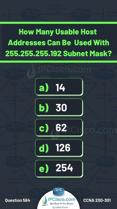 A Simple Subnetting Question!! 🔥 - YouTube