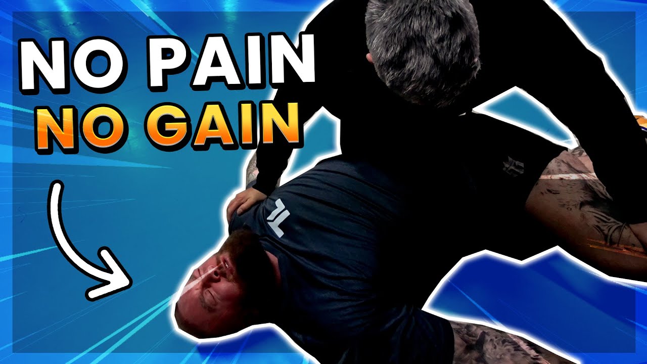 PAINFUL back adjustment by my boxing coach - YouTube