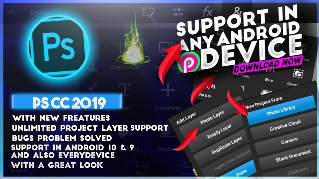 PS Touch for all Android latest version cc 2021 pscc/ps touch direct ...