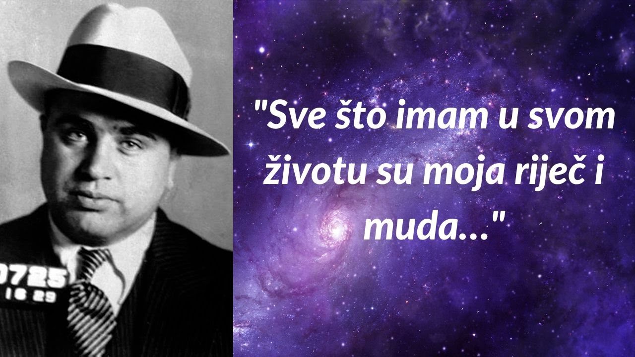 Al Capone : Zabranjeni citati | Citati koji će vas ostaviti bez daha ...