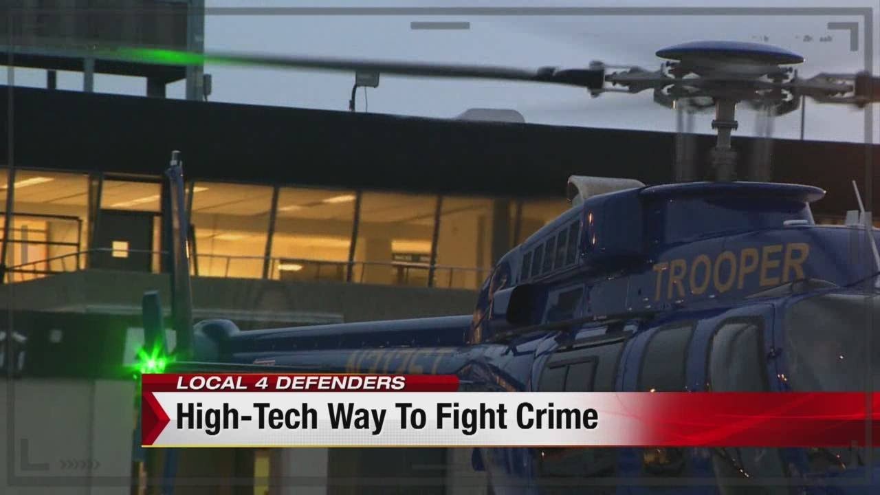 Defenders: Police use helicopter cameras to fight crime - YouTube