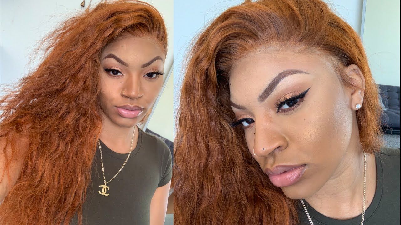 |Detailed & EASY| GINGER/Orange SZA INSPIRED HAIR COLOR ft. Ali Pearl Hair - YouTube
