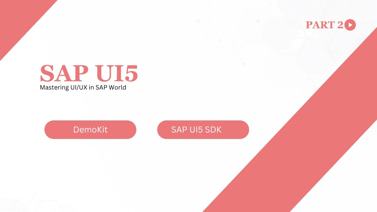 SAPUI5 Demo kit | SAP UI5 SDK | KITS Learning - YouTube