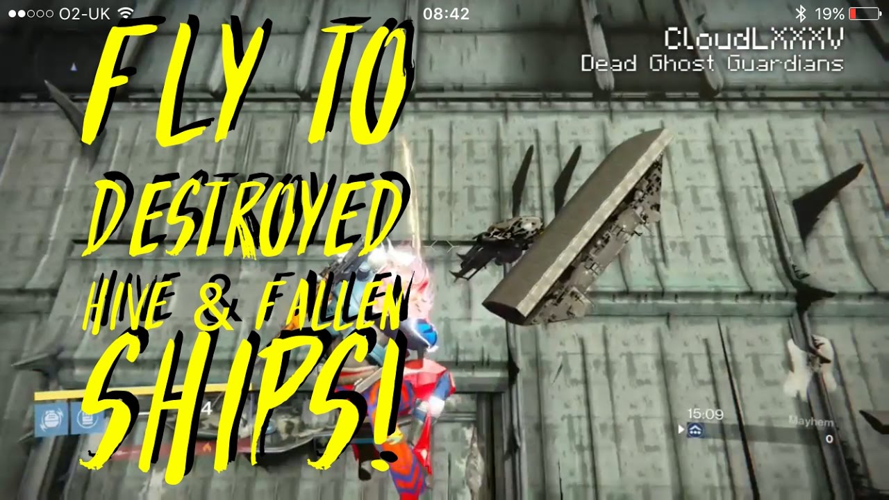 DESTINY Glitches: *NEW* Fly to Destroyed Hive & Fallen Ships! + Highest ...