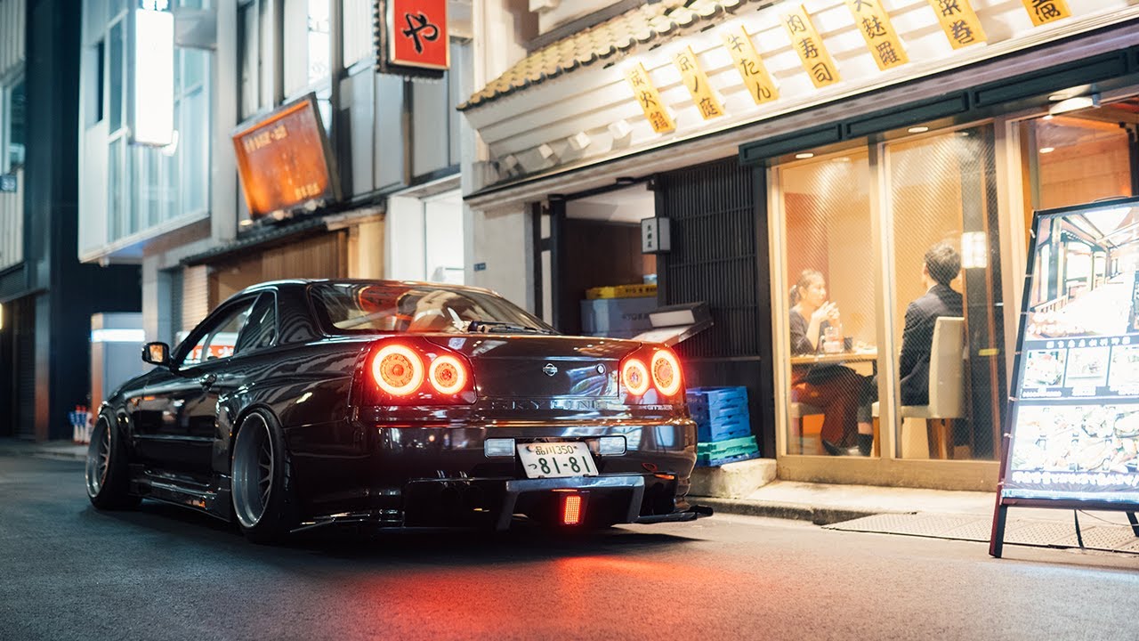 Takashi's R34 Skyline - Tokyo, Japan - YouTube