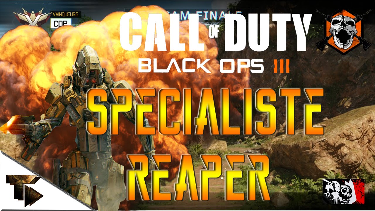 Bêta Call od Duty BO3 LE SPECIALISTE REAPER Niveau 34 - YouTube