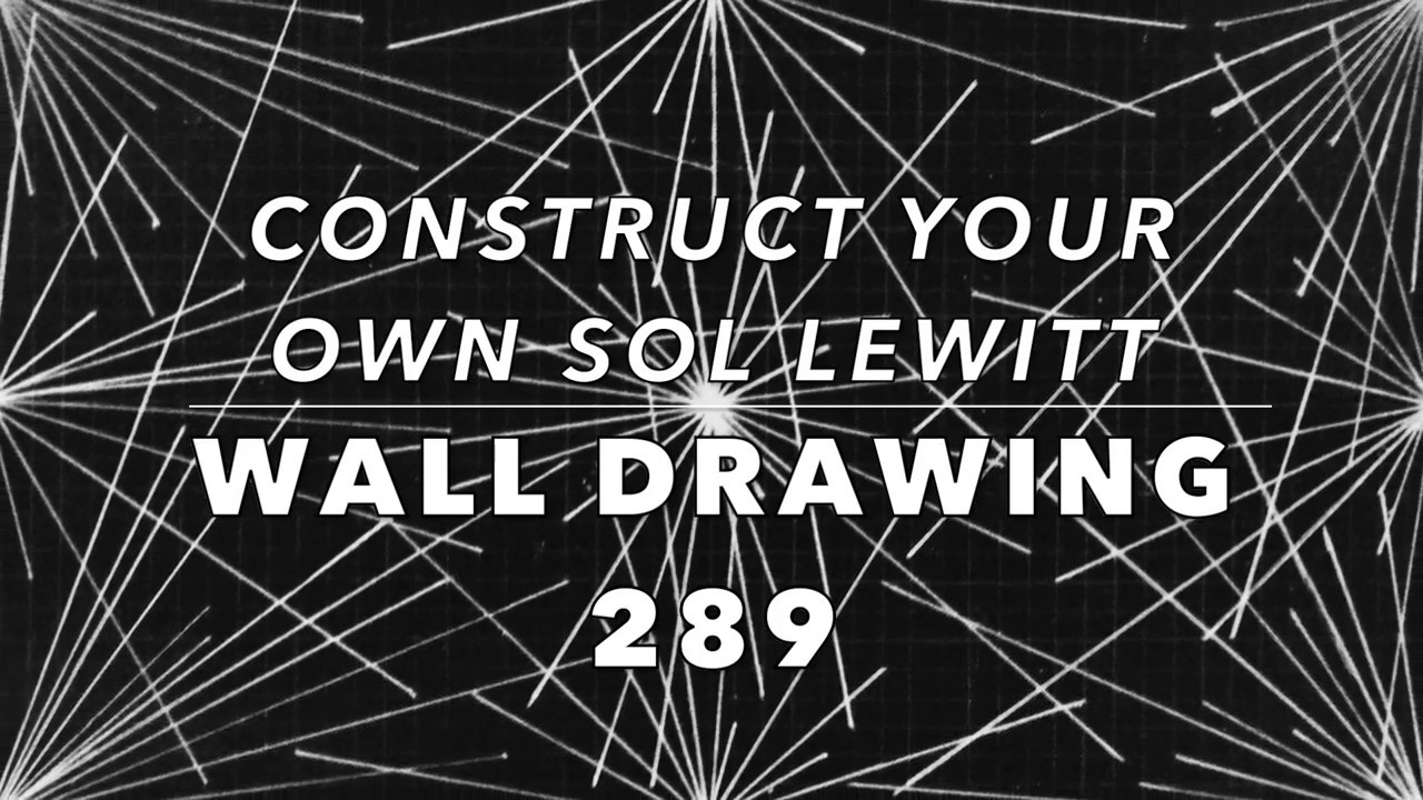 Wall Drawing 289 - YouTube