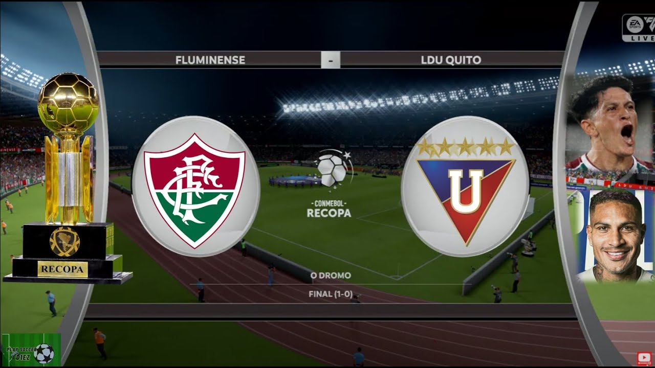 FLUMINENSE vs LDU QUITO ⚽ Partido de vuelta ⚽ FINAL RECOPA SUDAMERICANA ...