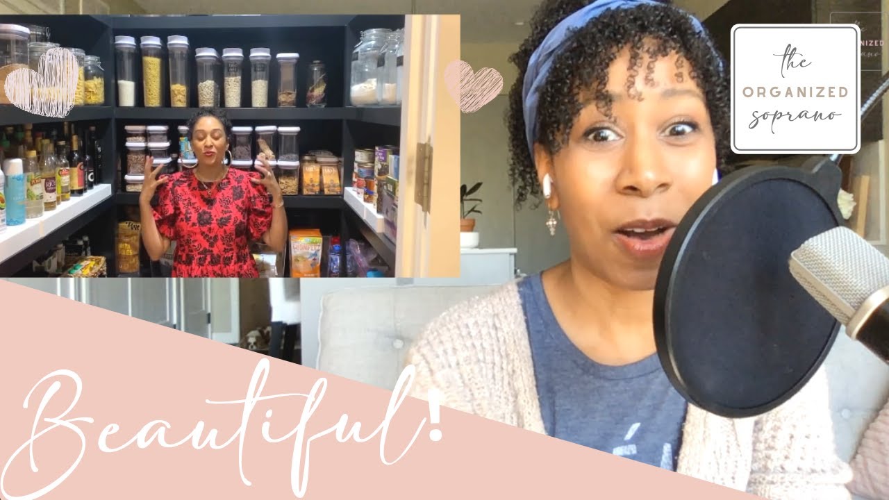 Pro Organizer Reacts to Tia Mowry's Pantry Tour - YouTube