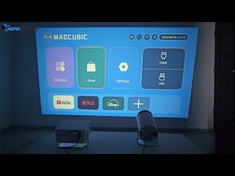 Magcubic HY300 Max Unboxing & Test | Auto Focus Android 14 4K Projector from AliExpress
