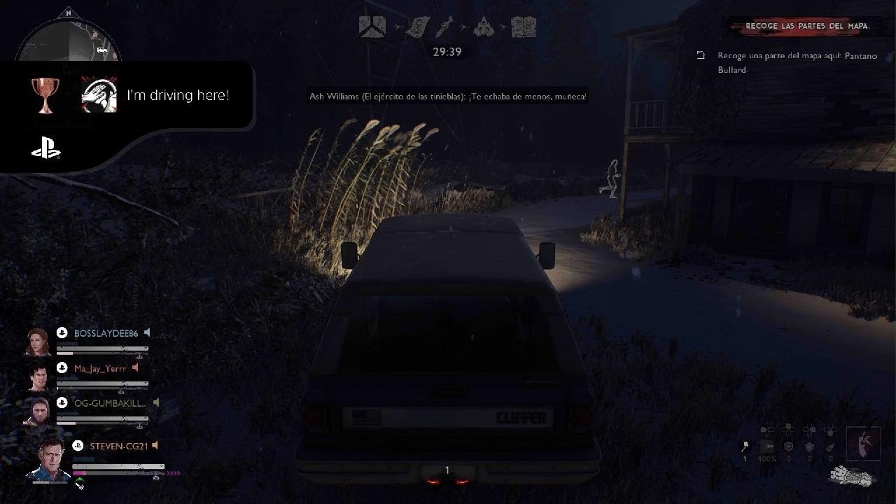 Evil Dead: The Game l I'm Driving Here! Trofeo - YouTube