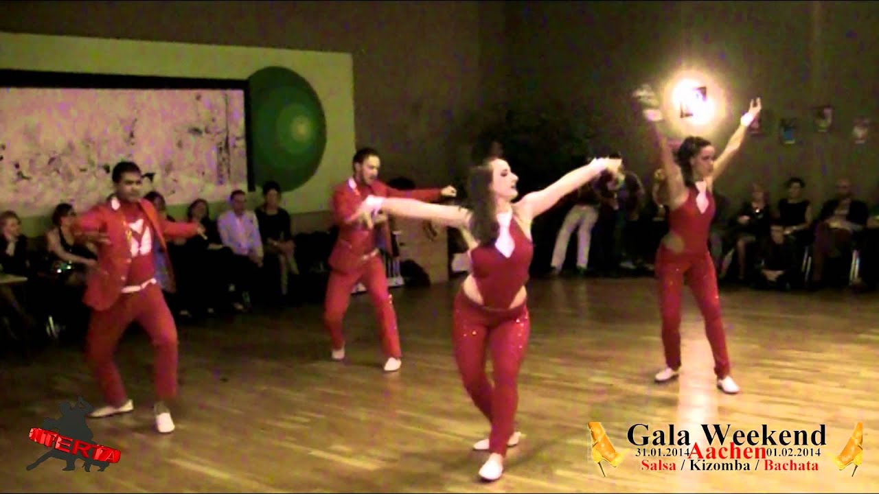 ViP DANCE - SALSA DANCE SHOW - Gala Weekend Aachen - YouTube