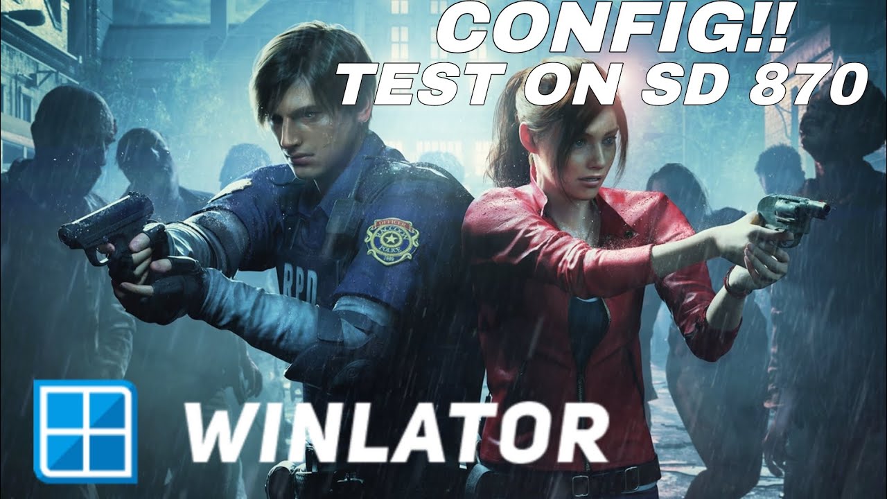 RESIDENT EVIL 2 REMAKE!! CONFIG & GAMEPLAY ON ANDROID!! - YouTube