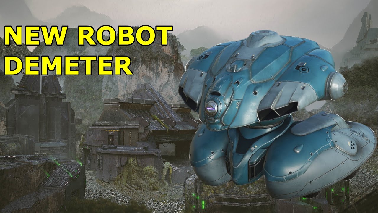 New Robots Demeter. War Robots Test Server - YouTube