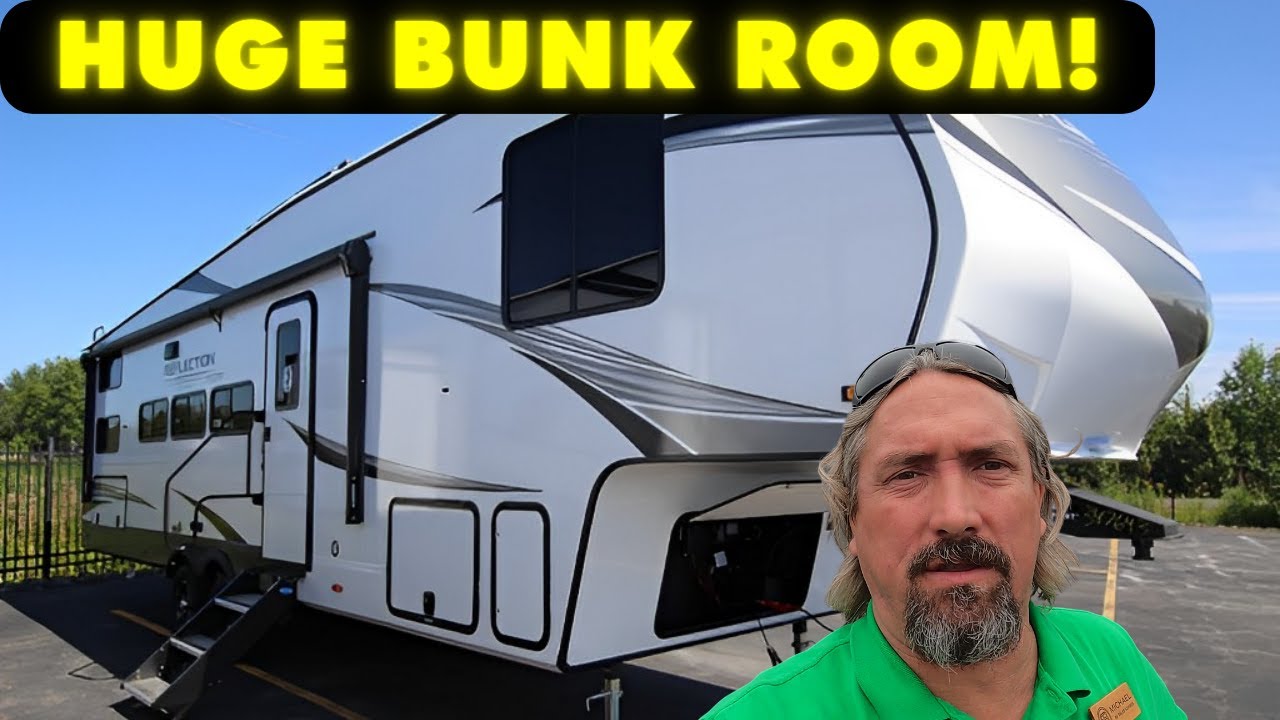 Awesome 150 Series Bunkhouse | Sleeps 8 | 2024 Grand Design Reflection ...