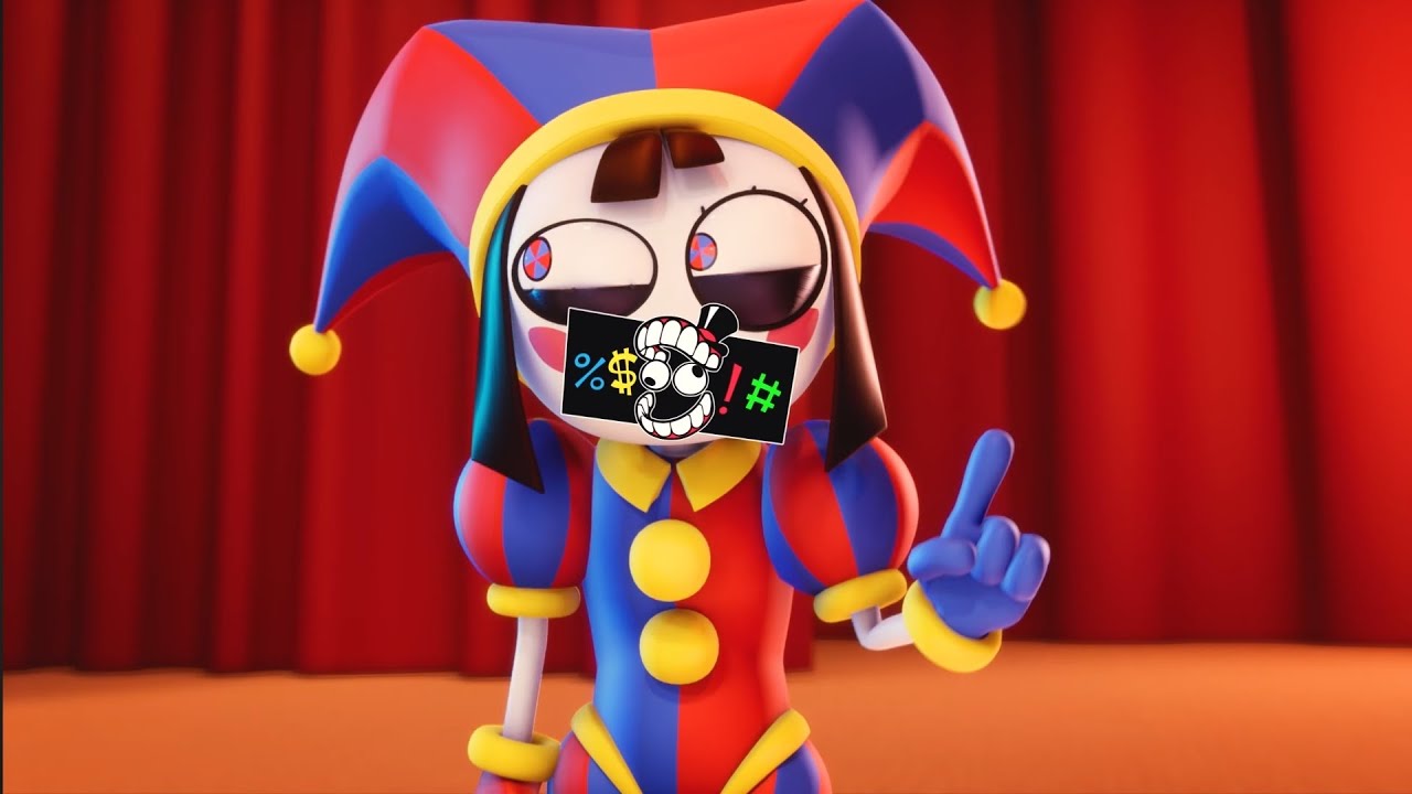 Pomni Tries Swearing But With Meme Sound Effects | The Amazing Digital ...