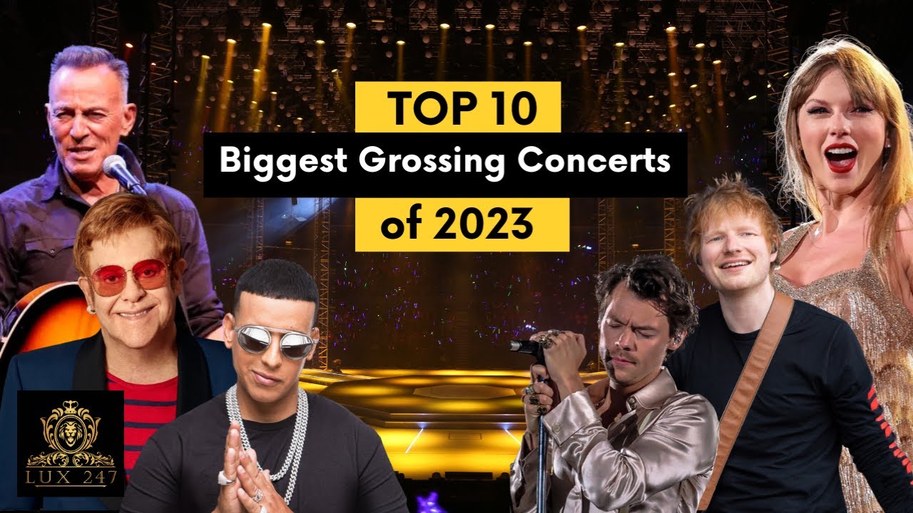 The Highest Grossing Concerts of 2023 #theerastour # ...