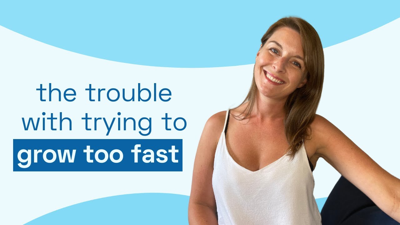 The Trouble With Trying To Grow Too Fast - YouTube