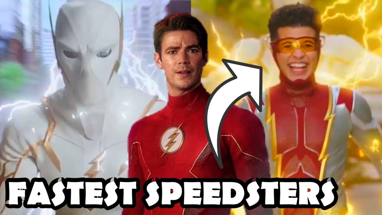 Top 10 FASTEST SPEEDSTERS on THE FLASH! (Updated) - YouTube