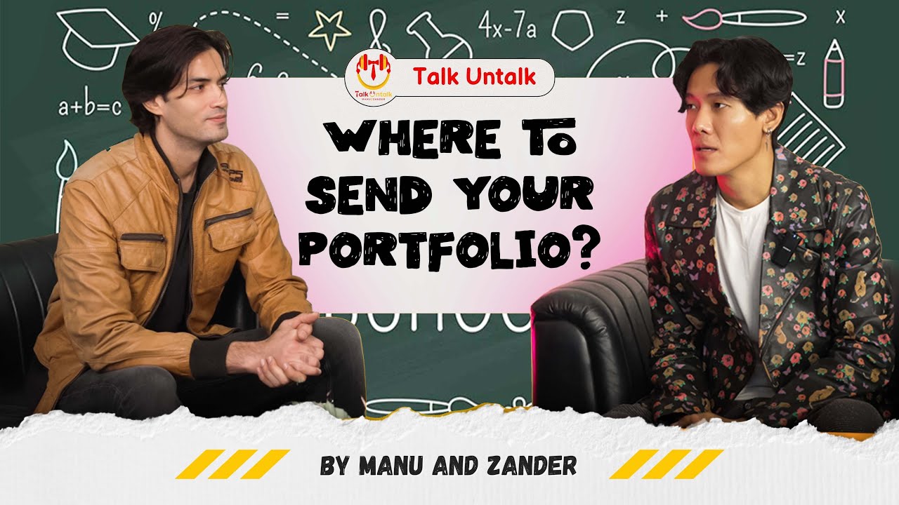 Where to send your portfolio? | EP-09 | TALK UNTALK - by Manu & Zander - YouTube