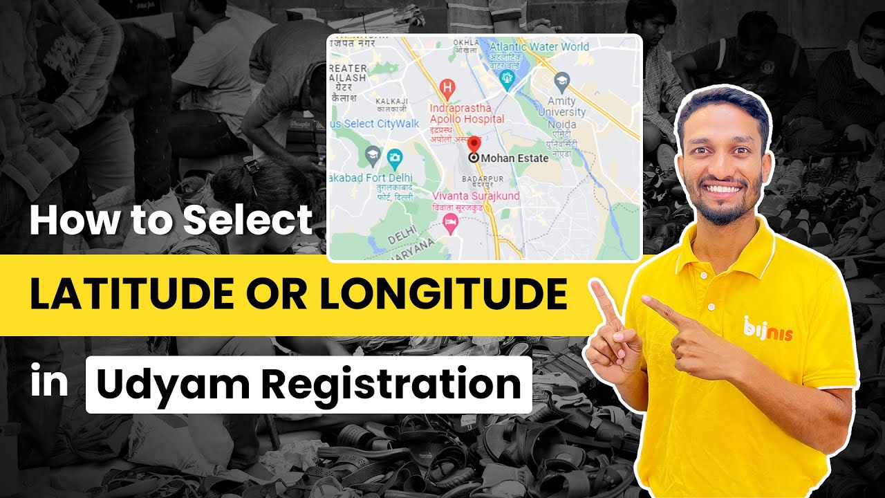 Udyam Aadhar Latitude and Longitude | Geo Tagging of MSME Registration | Udyam Aadhar Geo ...