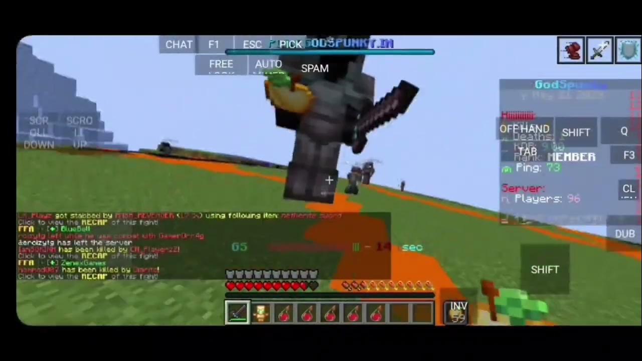 pojav launcher pvp [touch controls] - YouTube