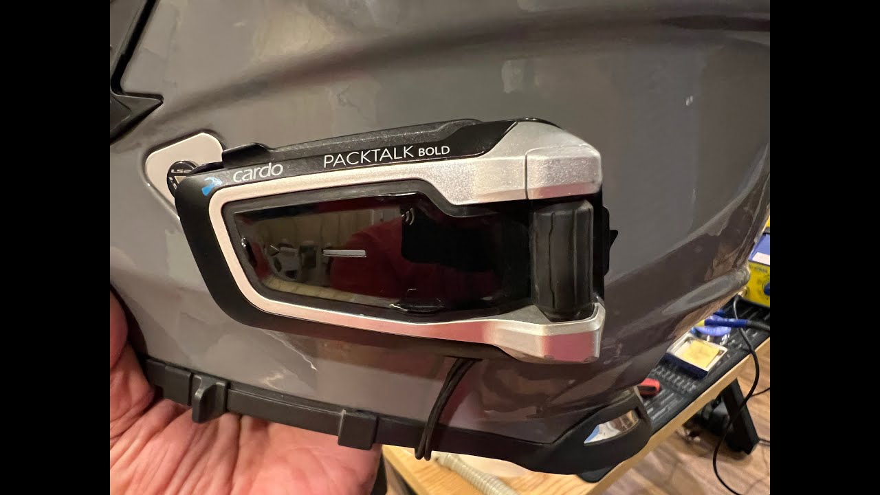 Cardo Packtalk Bold - Battery Replacement - YouTube