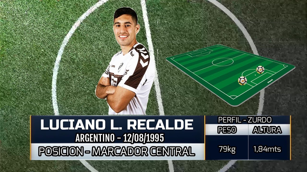 LUCIANO RECALDE - JUGADOR PROFESIONAL - YouTube