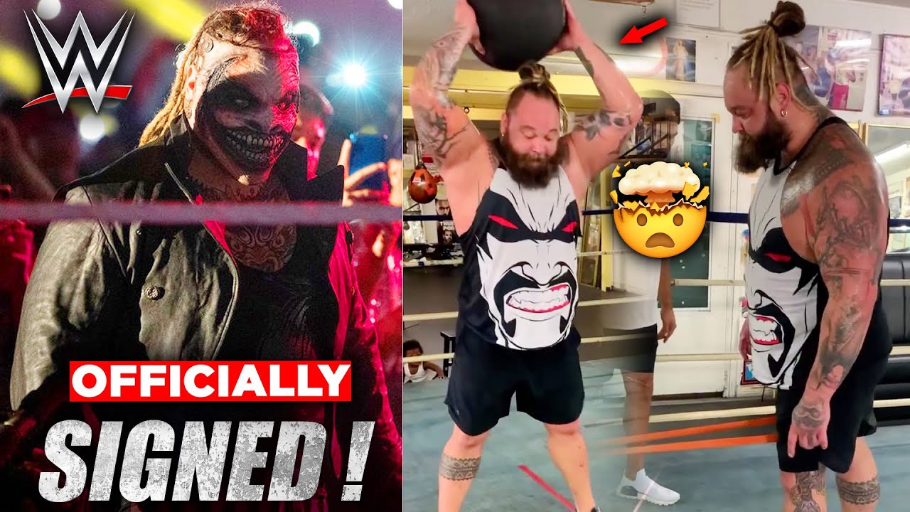 BRAY WYATT SPOTTED ! TRAINING For RETURN 🤩 BRAY WYATT OFFICIALLY SIGNED ...