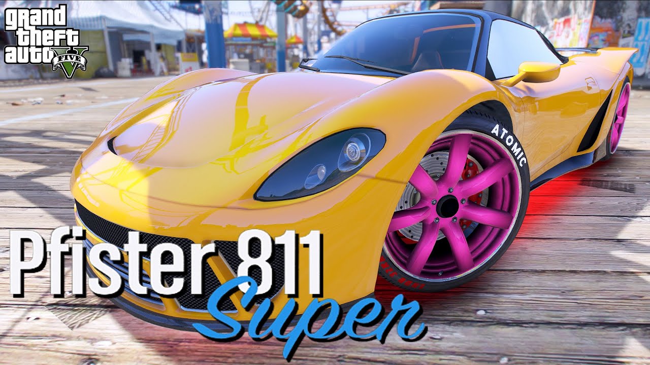 GTA 5 PFISTER 811 - SUPER - CAR CUSTOMIZATION #16 (GTA V LOS SANTOS ...